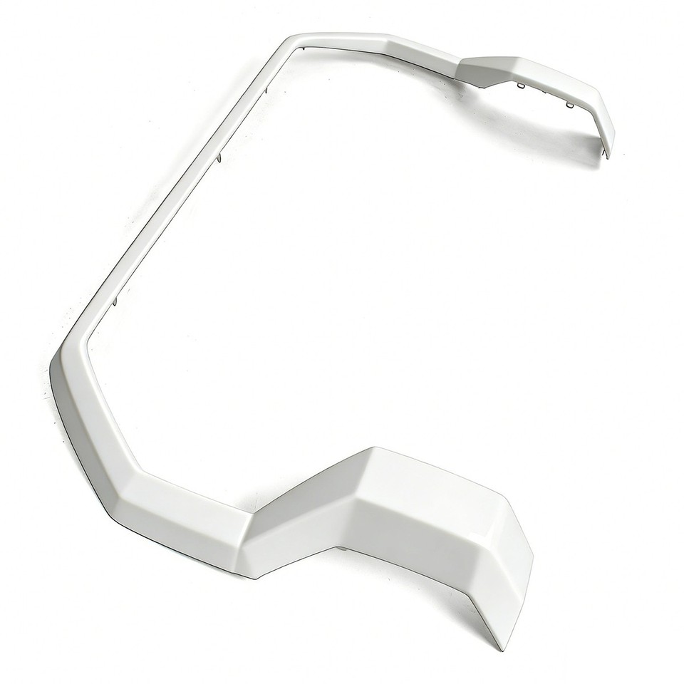 Ice Cap White Front Bumper Grille Trim Molding For 2022-2025 2026 ...