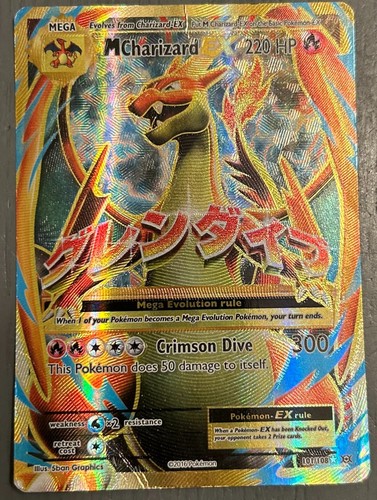 Pokemon Card M Charizard EX 101/108, Full Art | eBay