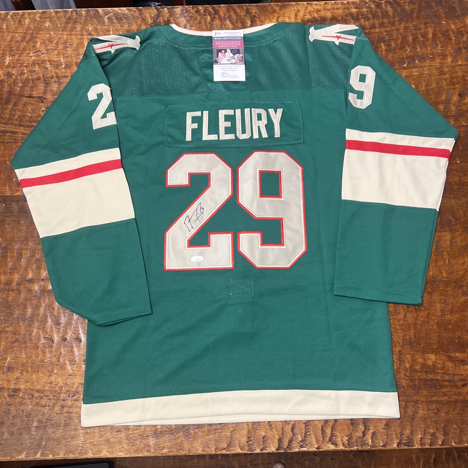 Marc-Andre Fleury Autographed Memorabilia | Signed Photo, Jersey ...