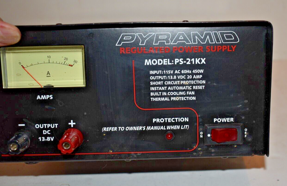 Pyramid Model PS-21KX Regulated Power Supply | eBay