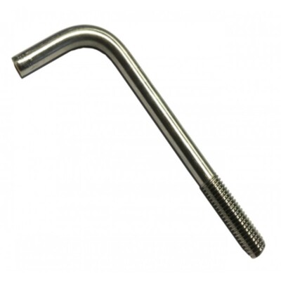 Foundation Bolt Anchor L-Bolt T316 (A4) Stainless Steel M8 M10 M12 M16 ...