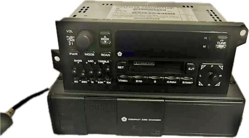 PLYMOUTH PROWLER STEREO RADIO CASSETTE CD CHANGER CHRYSLER OEM NICE | eBay