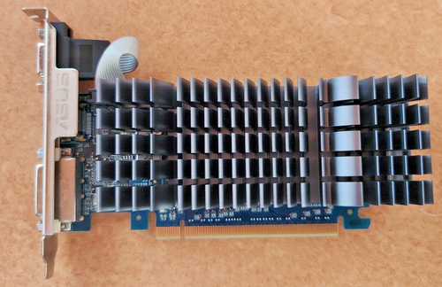 ASUS GeForce GT 610 (GT610-SL-1GD3-L) 1GB DDR3 SDRAM PCI Express ...