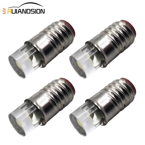 White/ Warm White E5 E5.5 F3 LED Mini Screw Base Bulb Model Railroad ...
