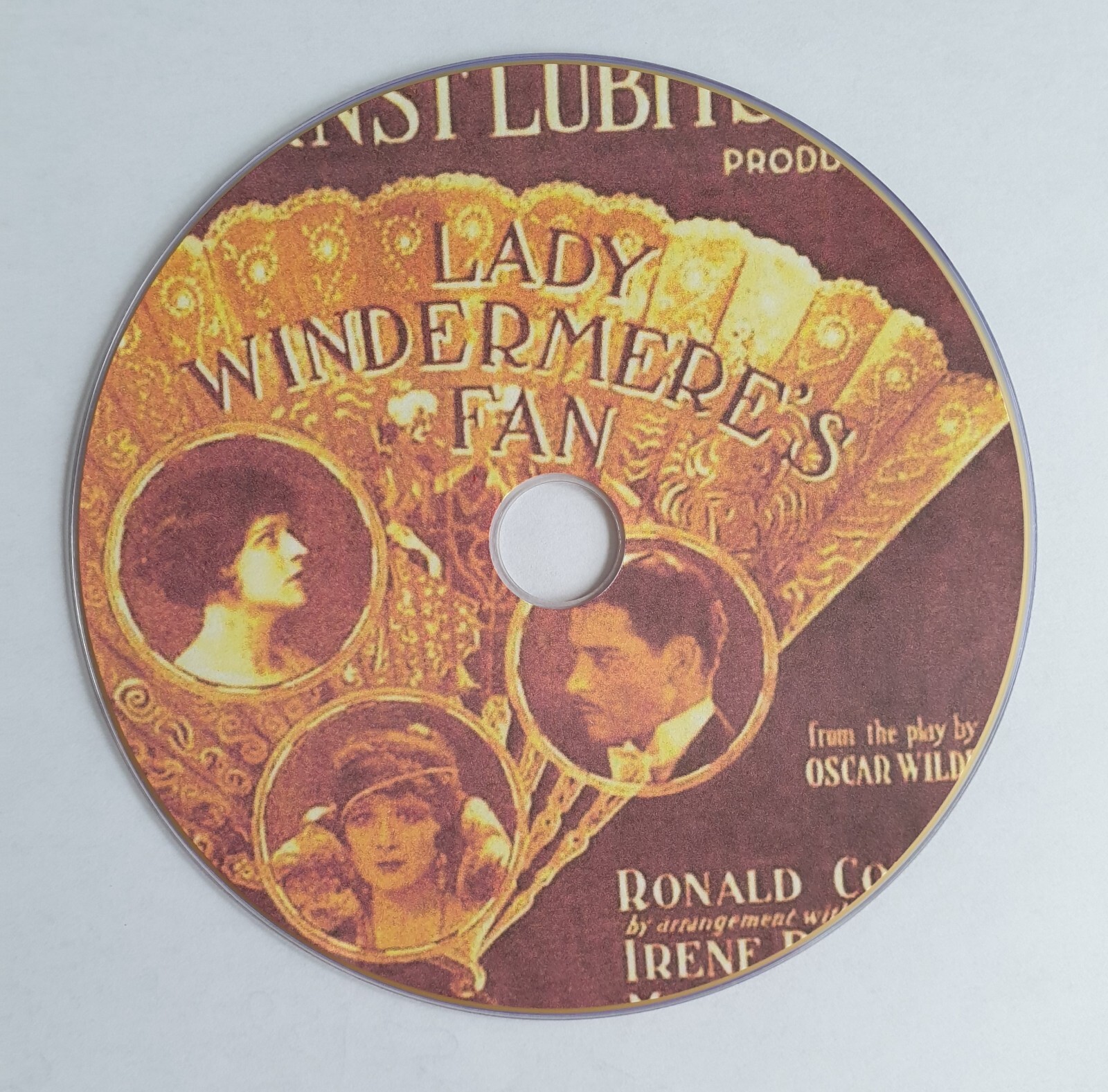 LADY WINDERMERE'S FAN 1925 DVD PUBLIC DOMAIN FILM SILENT RONALD COLMAN ...