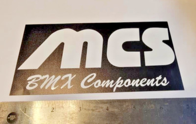 MCS BMX DECAL STICKER LARGE | eBay