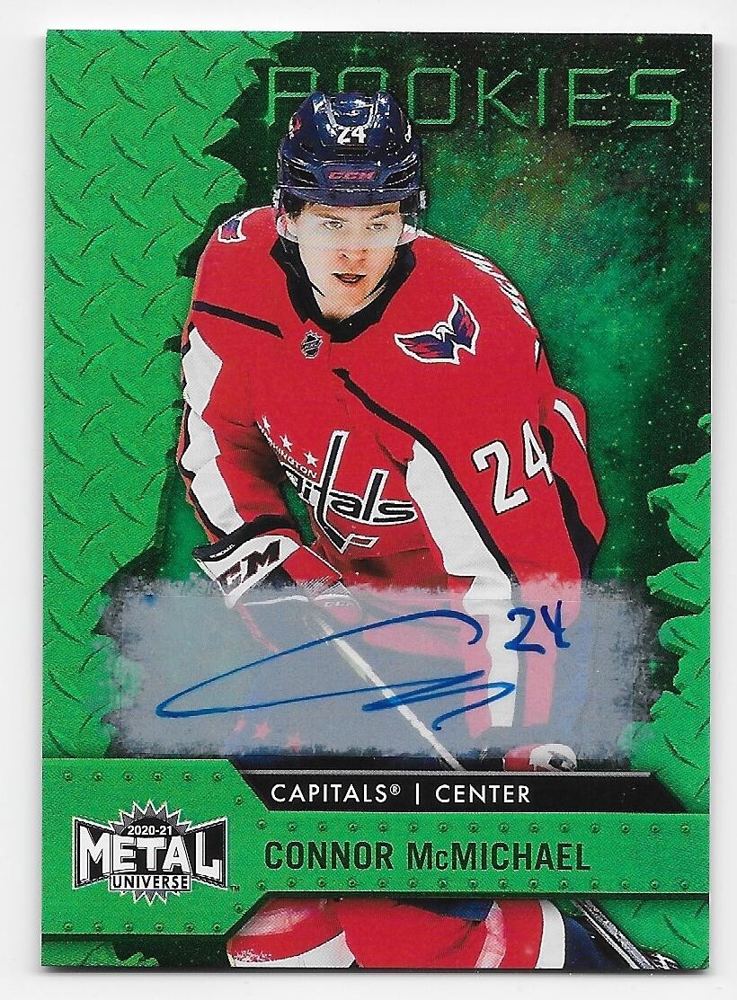 2020-21 Skybox Metal Universe - Rookies Green Autographs #138 Connor ...