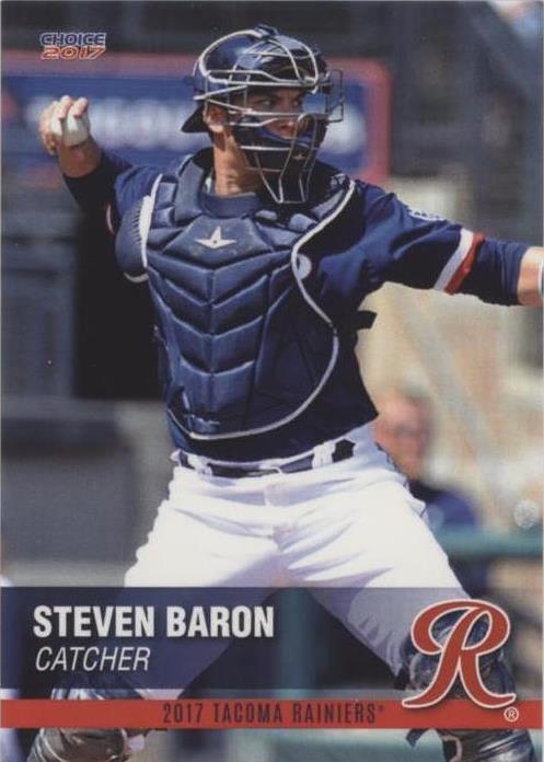 2017 Choice Tacoma Rainiers - Steven Baron #02 (RC) for sale online | eBay