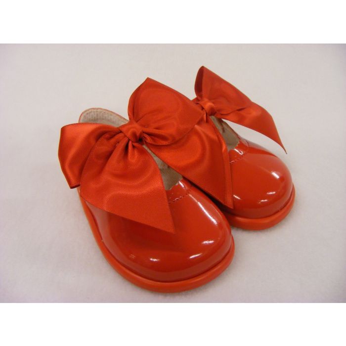 Girls BAYPODS Toddler EARLY DAYS WALKER RED Hard Bottom SHOES | eBay UK