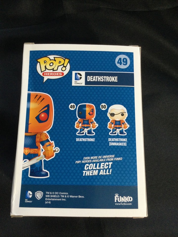 Funko Pop DC Comics Heroes Deathstroke PX Previews Exclusive Vinyl ...