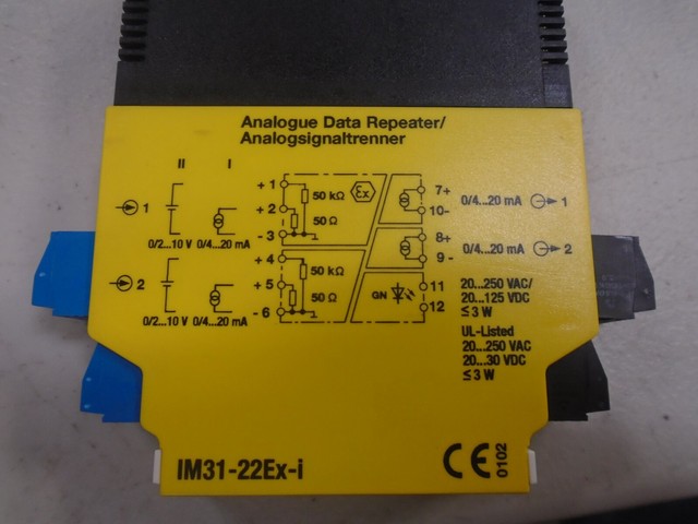TURCK IM31-22EX-I ANALOG SIGNAL ISOLATOR for sale online | eBay