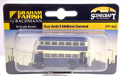 Graham Farish by Bachmann Scenecraft 379-562 Guy Arab II London Midland ...