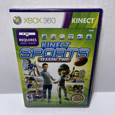 Microsoft Xbox 360 Kinect Sports Season Two Game Brand New Factory ...