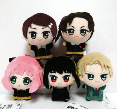 SPY x FAMILY Anya Loid Yor Forger Damian Becky Mascot Plush Set Of 5 ...