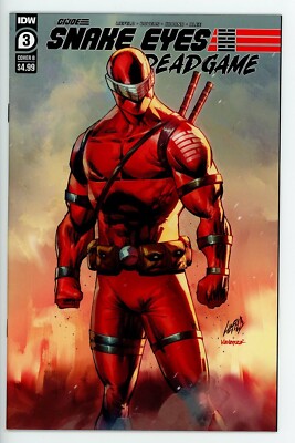 G.I. JOE SNAKE EYES: DEADGAME #3 NM 2020 COVER B / ROB LIEFELD COVER ...