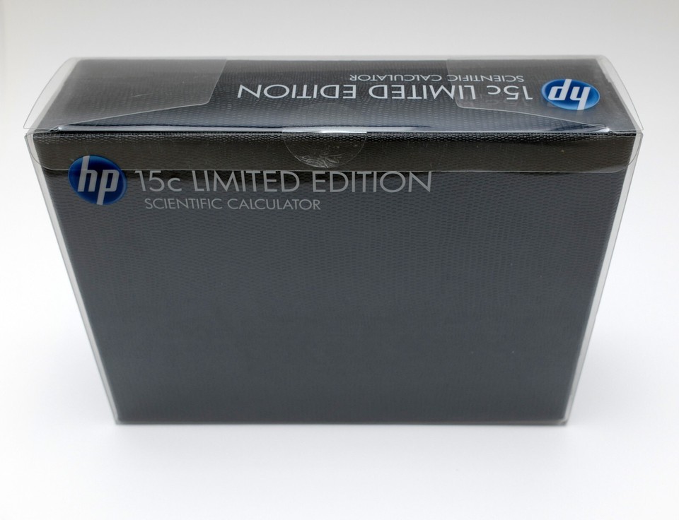 Hewlett Packard HP 15C Limited Edition Scientific Calculator - NIB ...