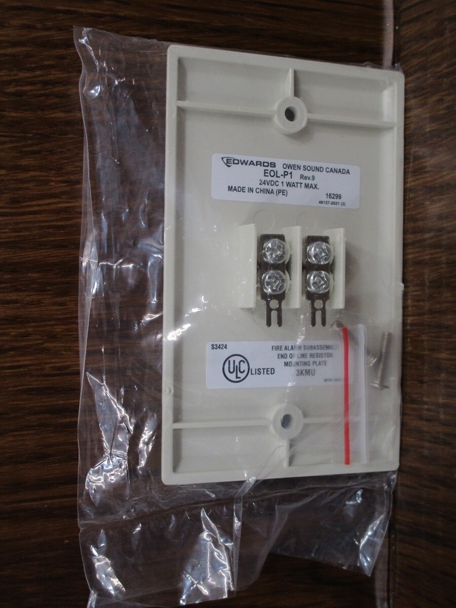 Edwards Eol-p1 End of Line Resistor for sale online | eBay