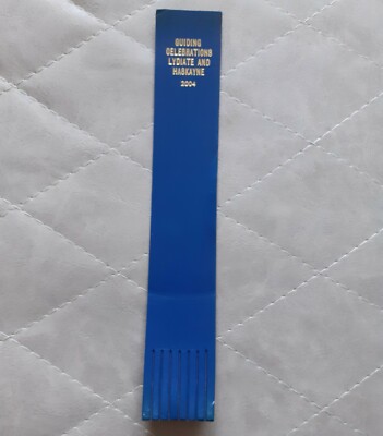 Girl Guide Book Mark - Guiding Celebrations Lydiate & Haskayne 2004 | eBay