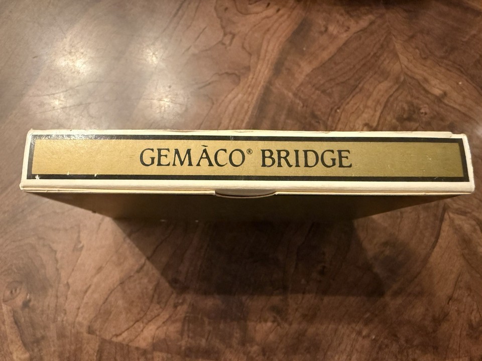 Yale University Yale Club Bulldogs Vintage Gemaco Bridge Playing Cards ...