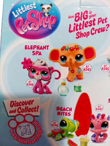 Littlest Pet Shop Lps Gen 7 G7 Wave Series 4 Pet Pairs Elephant Spa ...