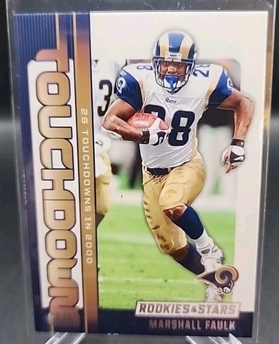 2024 Panini Rookies & Stars Marshall Faulk Touchdown Club #TC-MFK St ...