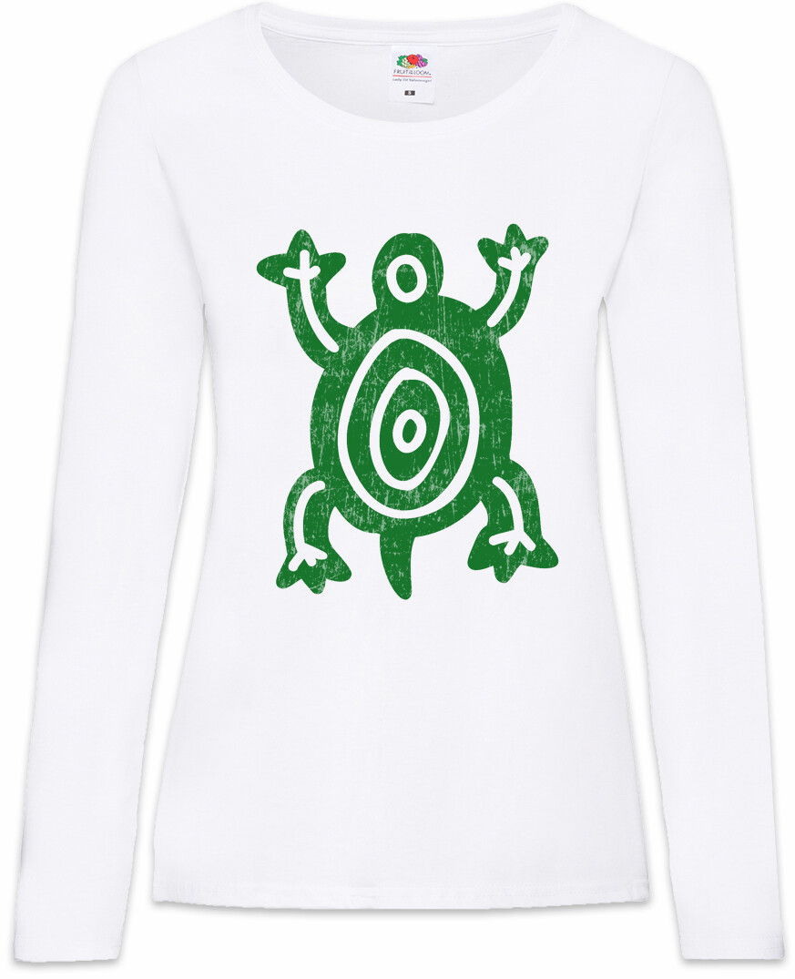 Aztec Turtle Symbol II Women Long Sleeve T-Shirt Aztecs Tattoo American ...