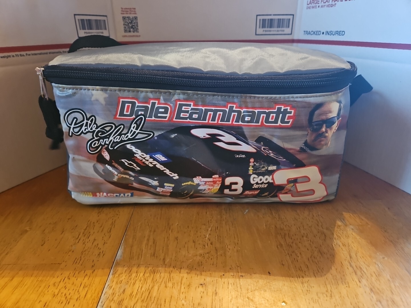 Dale Earnhardt 3 NASCAR Soft-Sided Cooler Lunch Box Vtg Strap | eBay