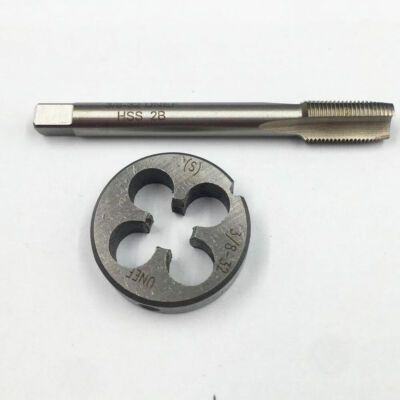 3/8" -32TPI Tap and Die Set HSS Right Hand Thread 3/8 - 32 Tap 3/8 ...