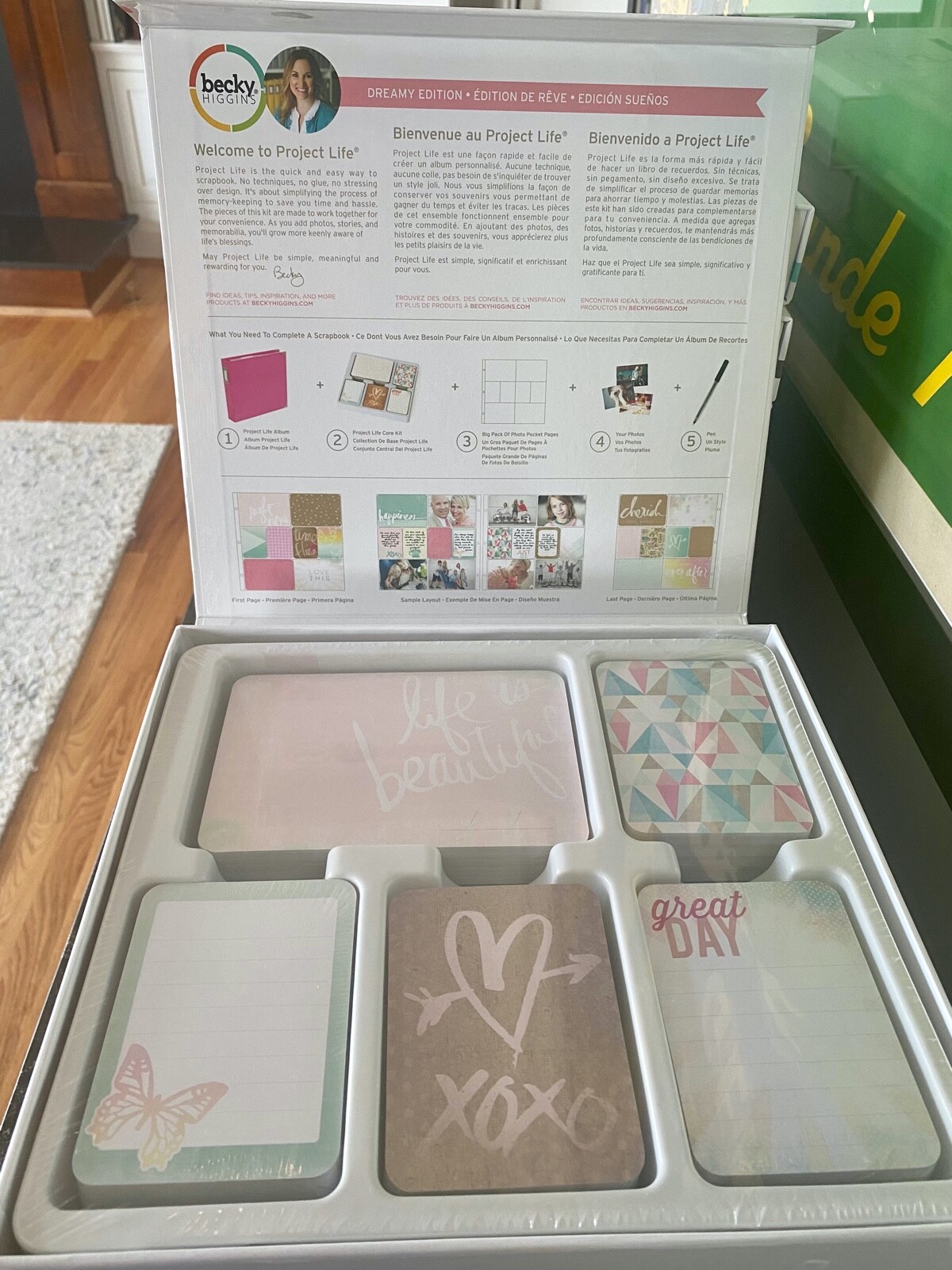 Becky Higgins Project Life Core Kit Scrapbooking Journaling Cards New ...