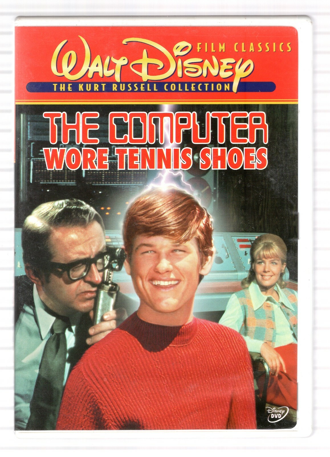 THE COMPUTER WORE TENNIS SHOES - DVD - KURT RUSSELL - CESAR ROMERO ...