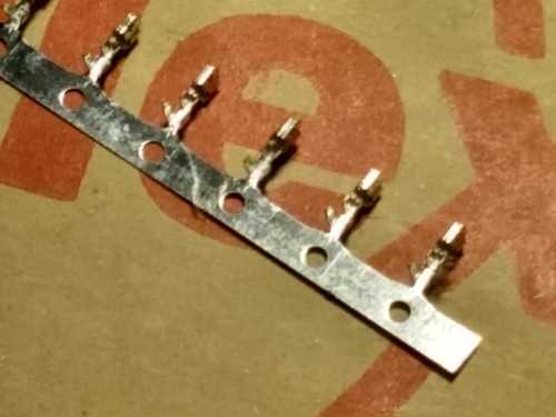 (100 pcs) Molex 2.00mm Micro-Latch Female Crimp Terminal, Tin Bronze ...