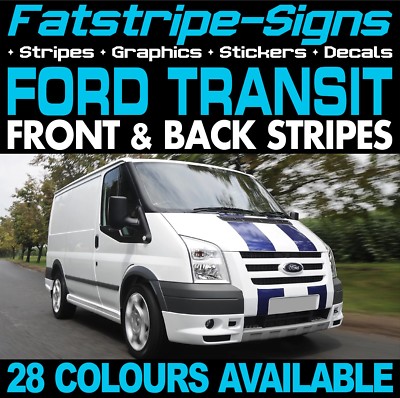 fits Ford Transit Stripes ST Graphics Stickers Decals Camper Van ...