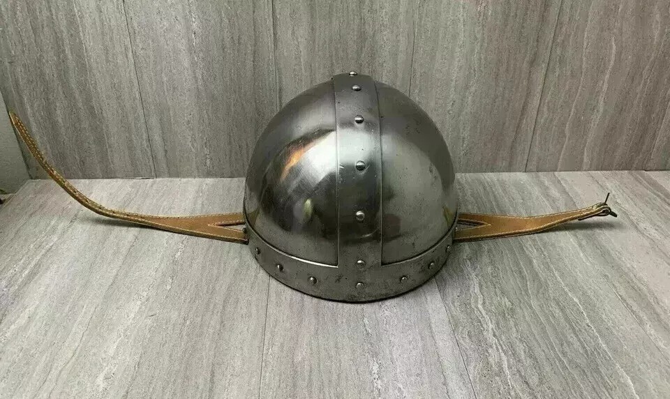 Medieval Helmet Knight Middle Ages Archer Viking Helmet Spangenhelm ...