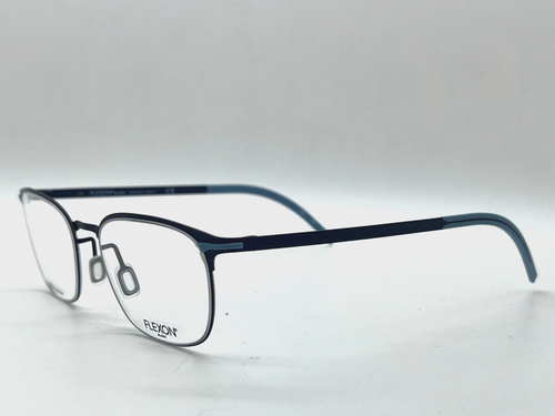 FLEXON B2007 412 NAVY 50-19-145MM FLEXIBLE TITANIUM OPTICAL EYEGLASSES ...
