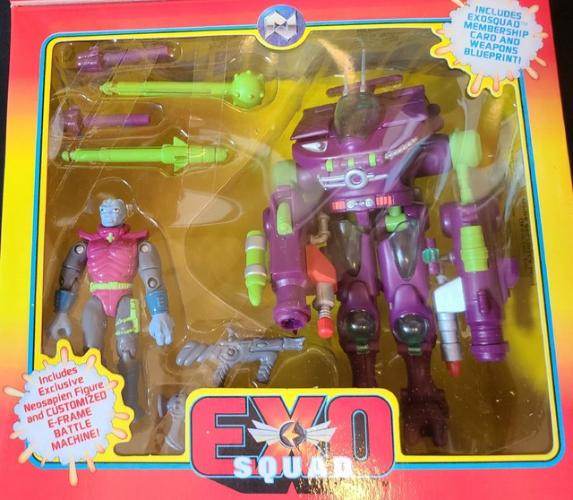 EXO Squad Typhonus W/ High Speed Stealth E-frame 1993 Playmates Toys ...