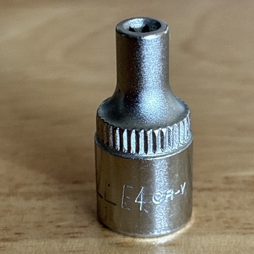 Cornwell E4 Inverted External Torx Star Socket 1/4" Drive CBSE40 for ...