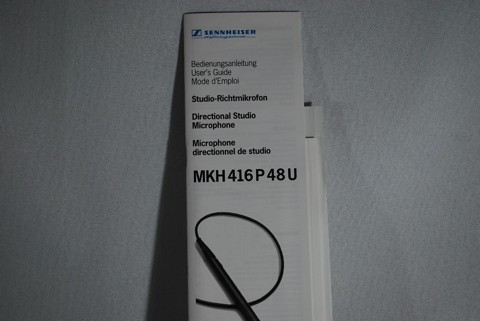 Sennheiser MKH416 MKH 416 P48 Vintage NEW Dealer NIB NOS Shotgun ...