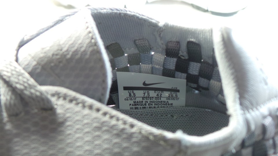 2017 NIKE FOOTSCAPE WOVEN 875797 004 WOLF GREY 8.5 AIR FORCE MAX 180 1 ...