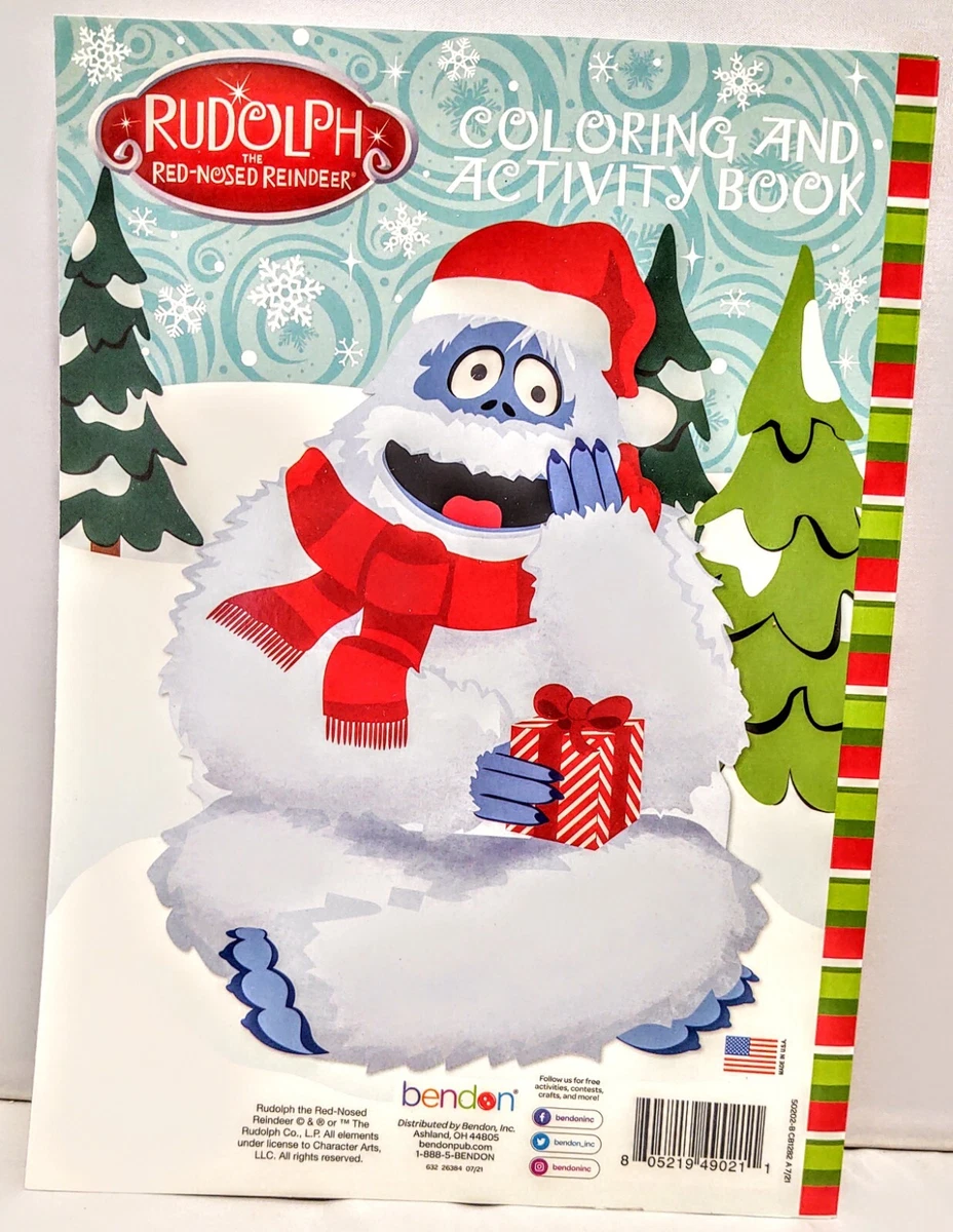 Rudolph The Red Nosed Reindeer Bumble Coloring Pages