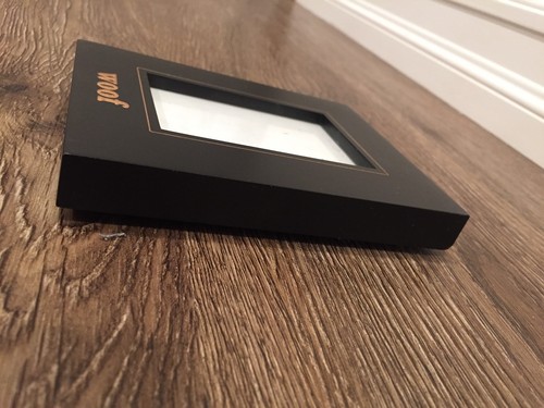 WOOF FRAME - CARVED 2.5 X 3.5 (BLACK/BROWN) "WOOF" | eBay