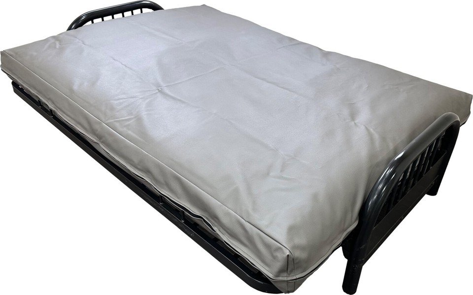 Full Size Mercury Leather Vinyl Futon Cover, Mattress Slipcovers ...