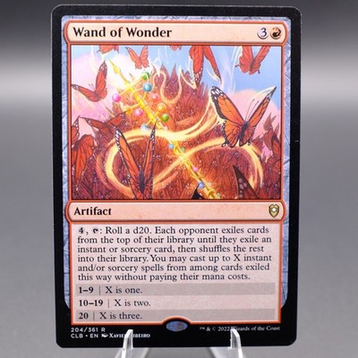Wand of Wonder Normal 204 CLB Commander Legends: Battle for Baldur's ...