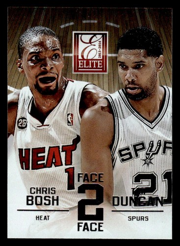 2013-14 Panini Elite #3 TIM DUNCAN Face 2 Face SPURS | eBay