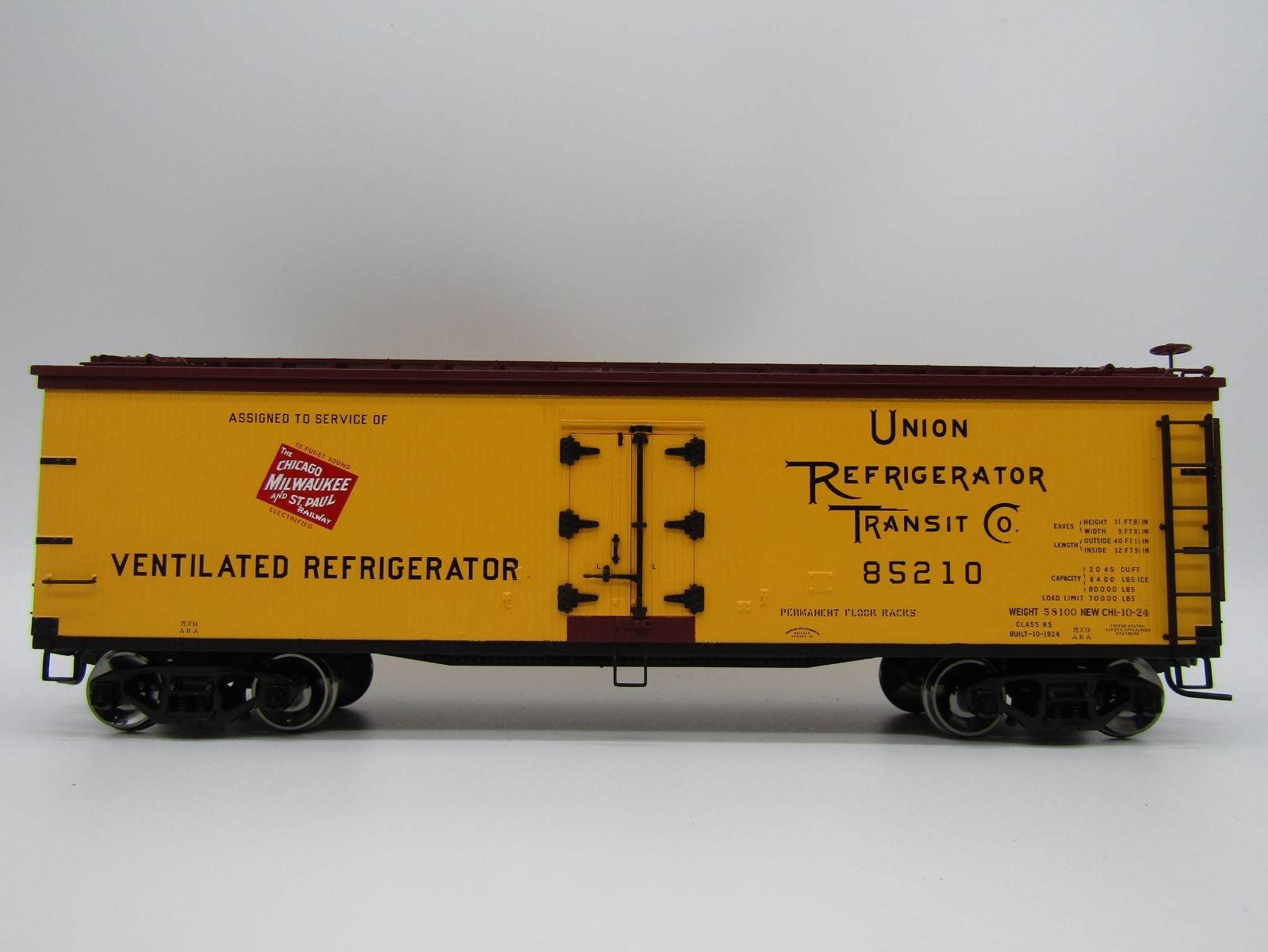 Atlas O 40' Wood Reefer - Milwaukee 85210 2-Rail | eBay