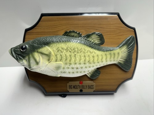 Vintage 1999 Big Mouth Billy Bass Singing Fish by Gemmy Industries. #1 ...