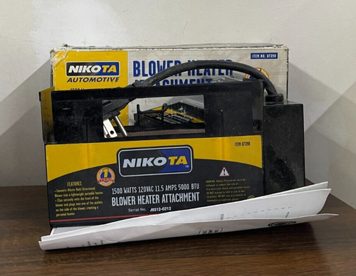 Nikota 1500 Watt Heater Blower Attachment for Industrial Portable Fan ...