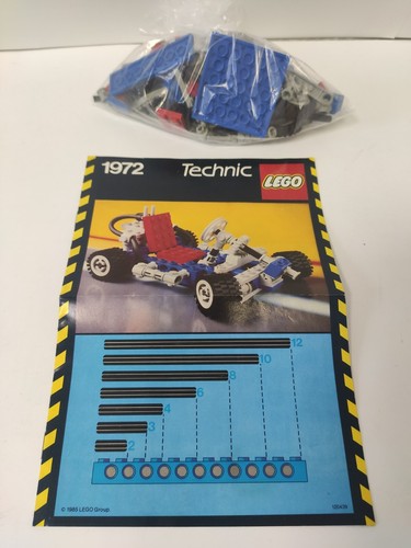 LEGO TECHNIC: Go-Kart (1972) Vollständig Mit BA | eBay.de