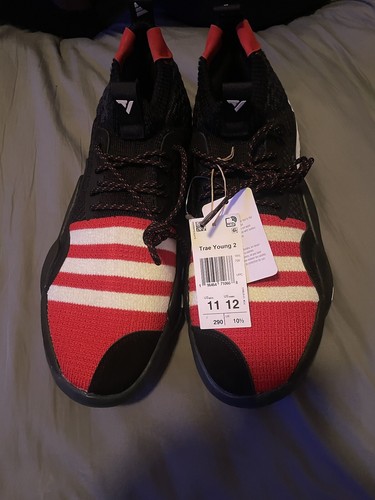 NEW! Adidas Trae Young 2 Chinese New Year Black Red White IF2163 Men ...