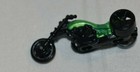 Hot Wheels Black and Green Motorcycle Made in Malaysia Y2485 | eBay