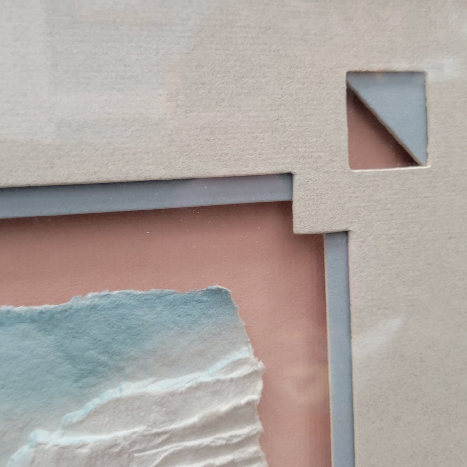 Figi Graphics Signed By Wess Dahlburg Navajo Canyon Cast Paper 3D Art ...